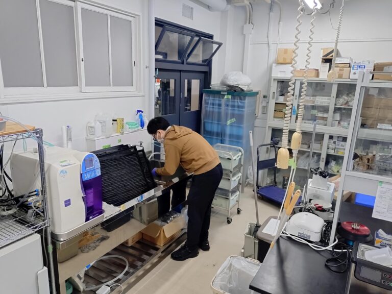 年末の大掃除を行いました | 陣内研究室 | 東北大学多元物質科学研究所